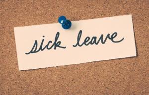 Calling in sick – The Legal Desk